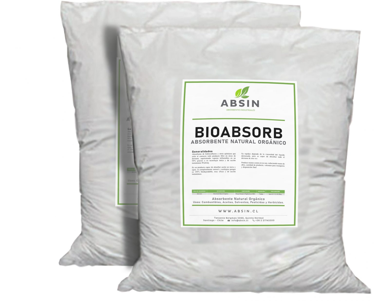 Bioabsorb - Absorbentes Industriales Absorbente